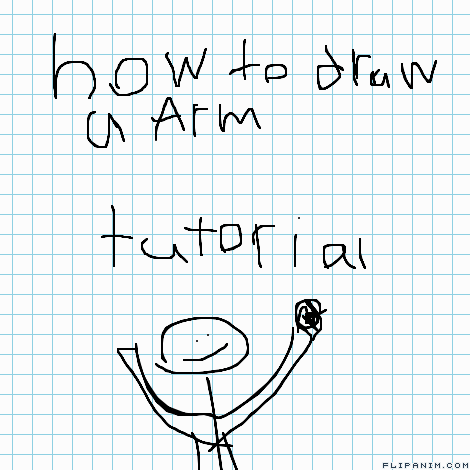 Tutorial on drawing a arm - FlipAnim