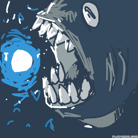 accidental angler fish - FlipAnim