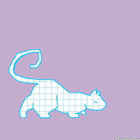 graph cat - FlipAnim