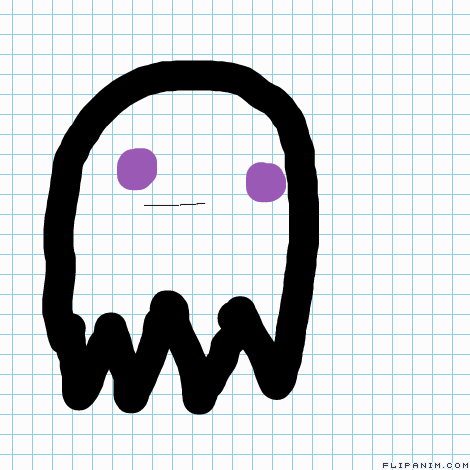 Rainbow ghost - FlipAnim