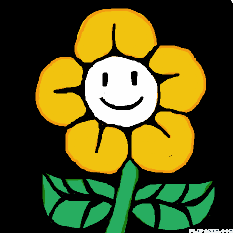 Undertale- Meet Flowey - FlipAnim