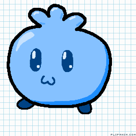 Blushing Blueberry - FlipAnim